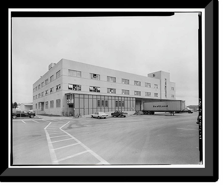 Historic Framed Print, Kodiak Naval Operating Base, General Storehouse ...