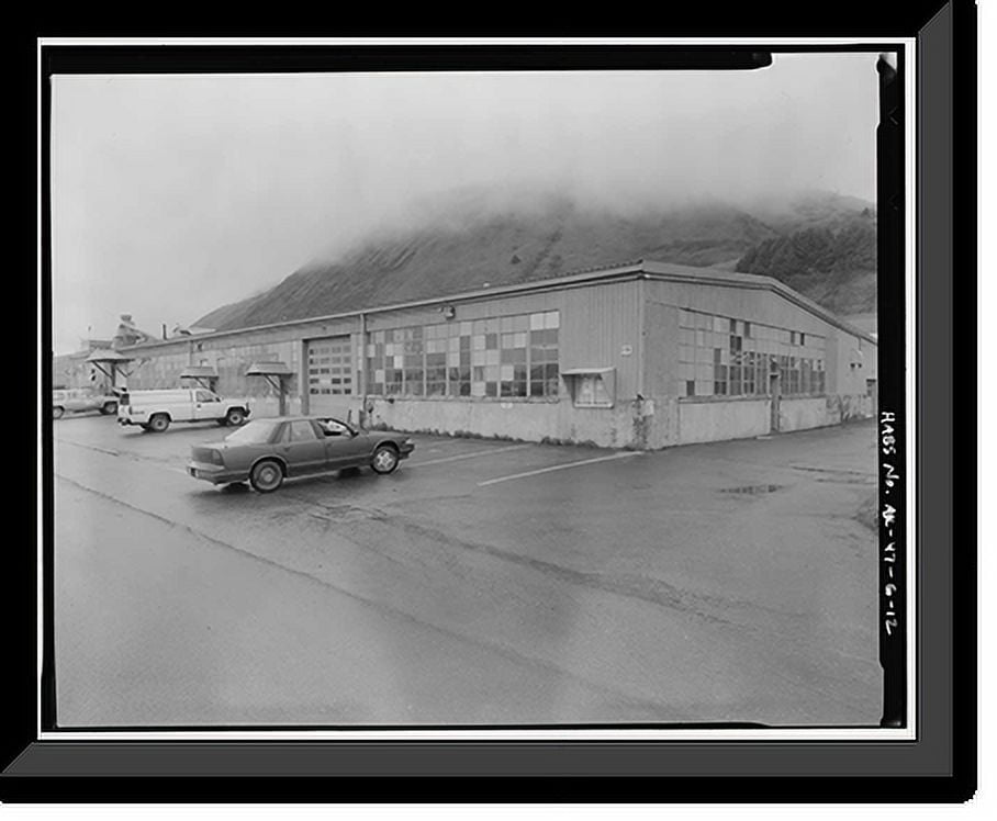 Historic Framed Print, Kodiak Naval Operating Base, Wood & Machine Shop ...