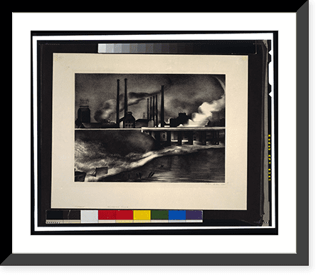 Historic Framed Print, Koppers coke.Victoria Hutson, 1932., 17-7/8" x ...