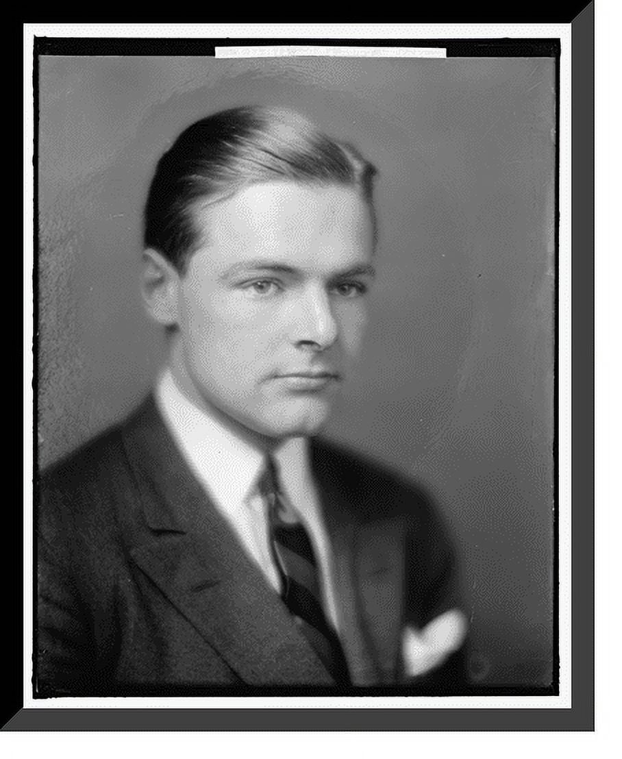 Historic Framed Print, LODGE, HENRY CABOT, JR. - 2, 17-7/8" x 21-7/8 ...