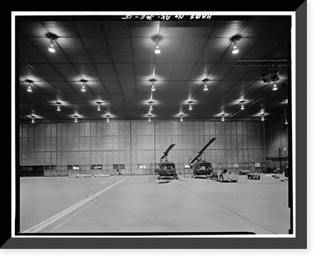 Historic Framed Print, Ladd Field, Hangar No. 1, Fort Wainwright ...