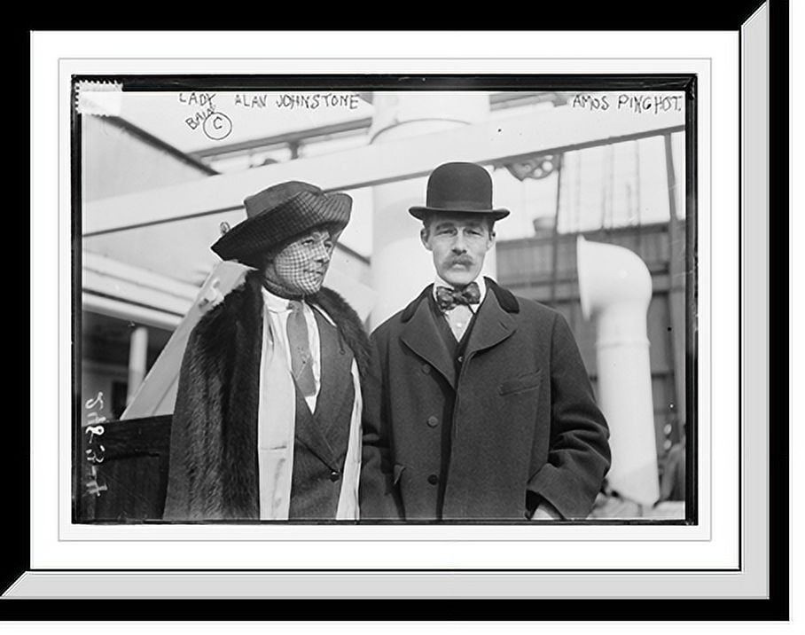 Historic Framed Print, Lady Alan Johnstone, Amos Pinchot, 17-7/8" x 21 ...