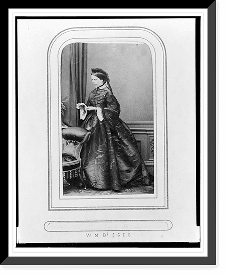 Historic Framed Print, [Lady Augusta Stanley, full-length portrait ...