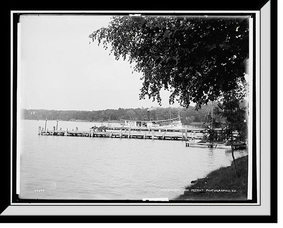 Historic Framed Print, Lake Geneva, Wis. from Kay's [sic] Park - 2, 17 ...