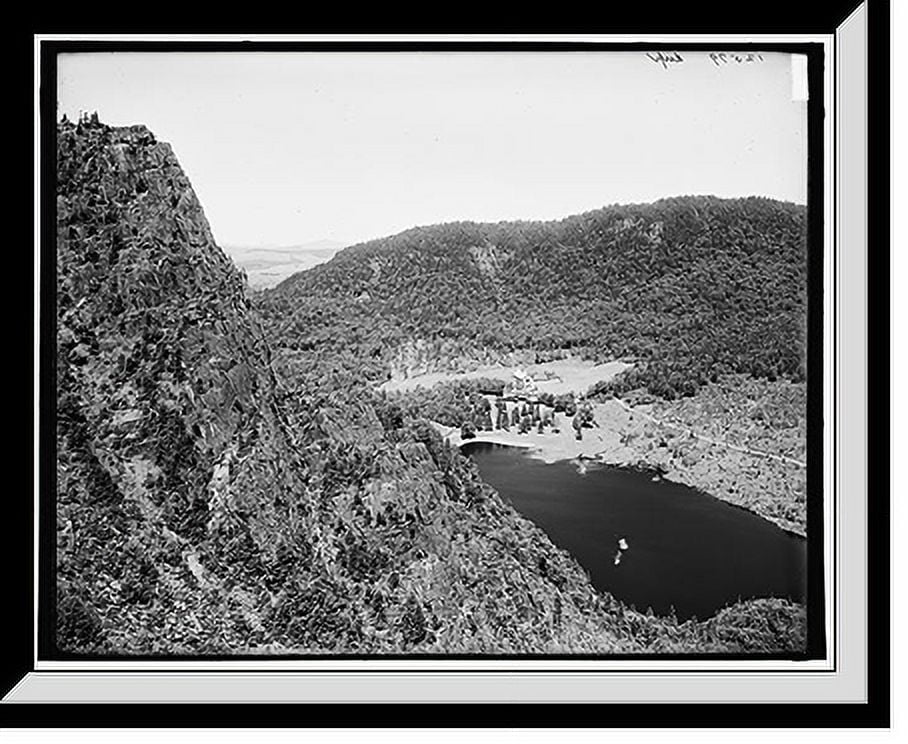 Historic Framed Print, [Lake Glorietta [sic] and Table Rock from Old ...