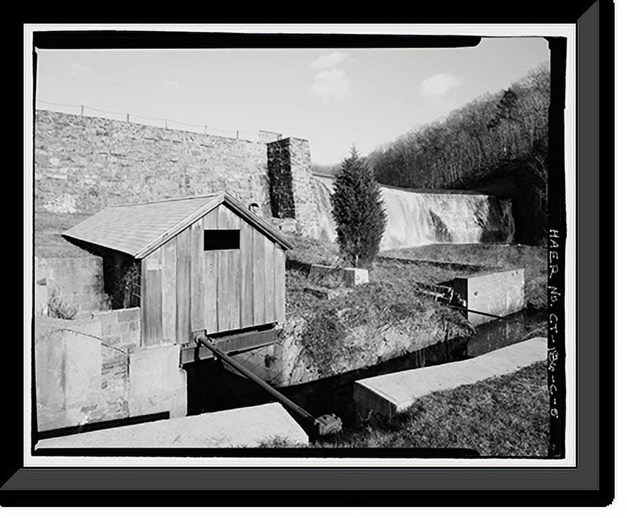 Historic Framed Print, Lake Whitney Water Filtration Plant, Lake ...