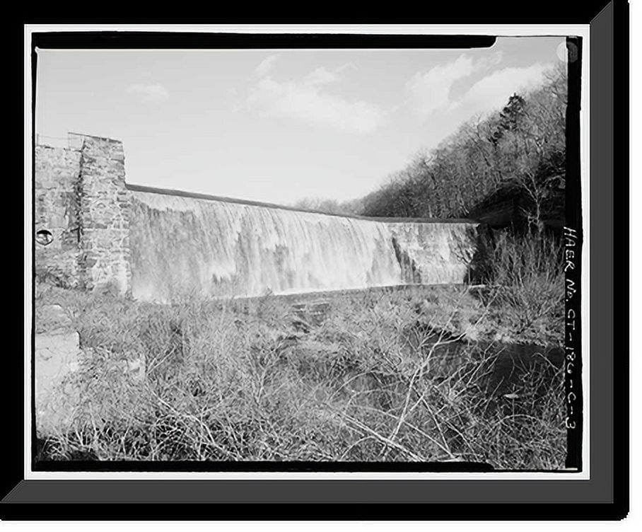 Historic Framed Print, Lake Whitney Water Filtration Plant, Lake ...