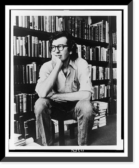 Historic Framed Print, Larry McMurtry, author of Terms of endearment ...