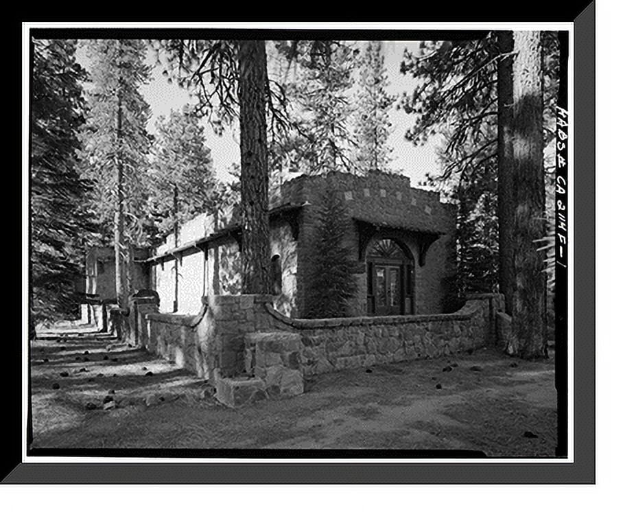Historic Framed Print, Lassen Volcanic National Park, Loomis Museum ...