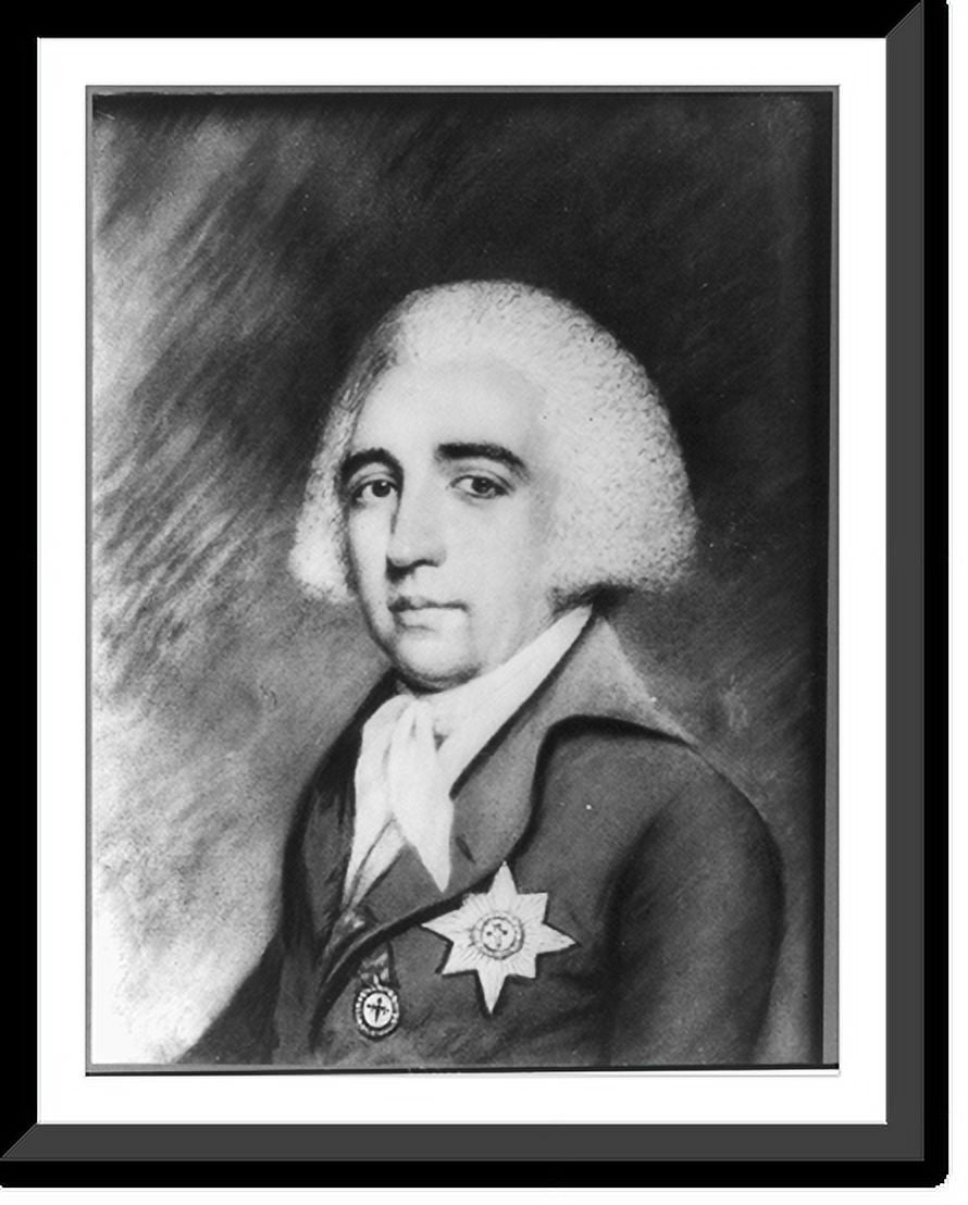 Historic Framed Print, [Le Fevre, head-and-shoulders portrait, facing ...