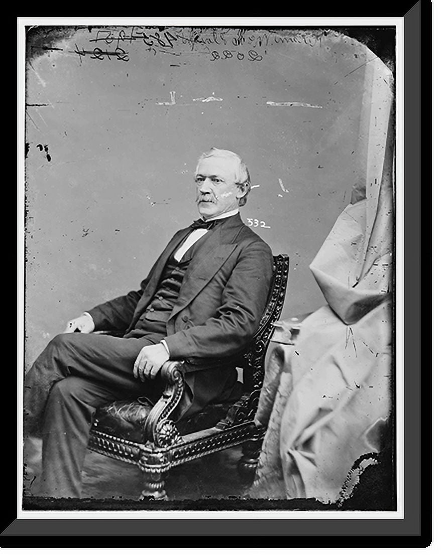 Historic Framed Print, Leach Hon. Jas. Madison of N.C. Lt. Col. In ...