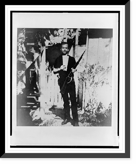 Historic Framed Print, [Lee Harvey Oswald, full-length portrait ...