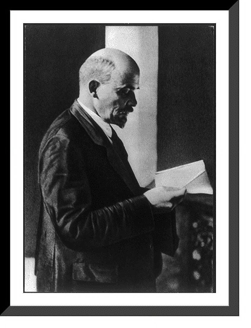 Historic Framed Print, Lenin at Second Conference of the Comunist ...