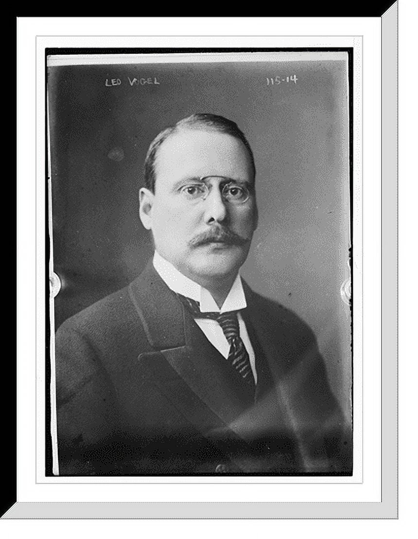 Historic Framed Print, Leo Vogel, portrait bust, 17-7/8" x 21-7/8 ...