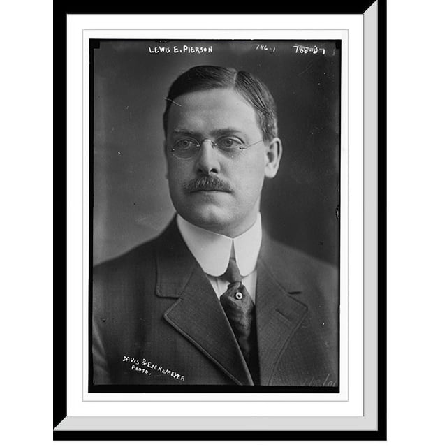 Historic Framed Print, Lewis E. Pierson, Davis & Eickemeyer.Davis ...