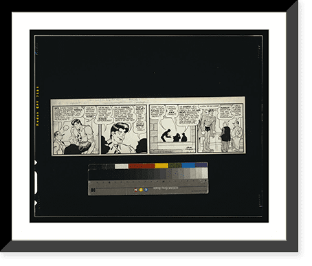 Historic Framed Print, [Li'l Abner.] It haint hoomin, thass what it ...