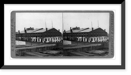 Historic Framed Print, Libby Prison, [Richmond, Va.].photographed and ...