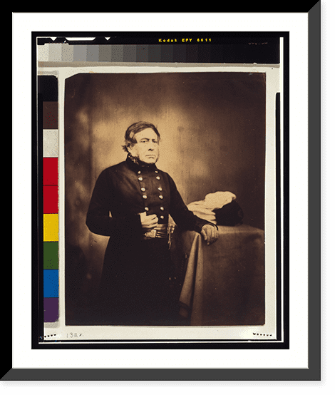 Historic Framed Print, Lieu.t Gen.l Sir H.J.W. Bentinck, K.C.B.Lieut ...