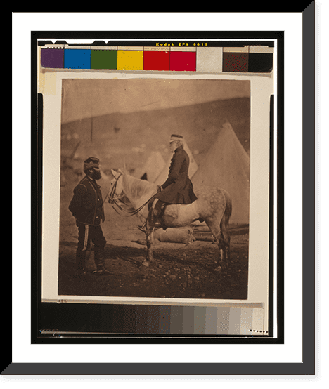 Historic Framed Print, Lieut. Gen. The Honorable Sir J.Y. Scarlett, KCB ...