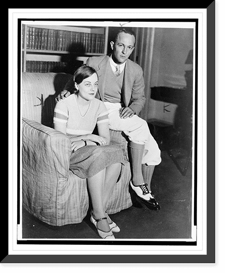 Historic Framed Print, [Lieutenant and Mrs. Thomas H. Massie, full ...