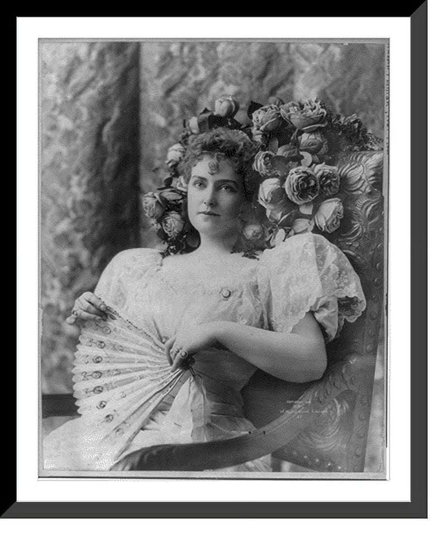 Historic Framed Print, [Lillian Russell, 1861-1922, half length ...