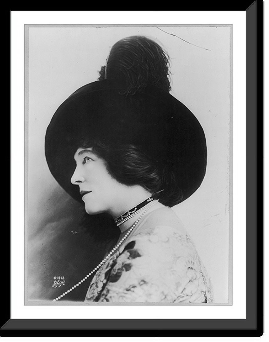 Historic Framed Print, Lillie Langtry, 1853-1929 - 15, 17-7/8" x 21-7/8 ...