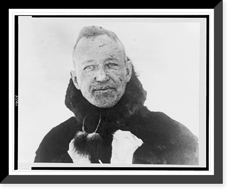 Historic Framed Print, [Lincoln Ellsworth, head-and-shoulders portrait ...