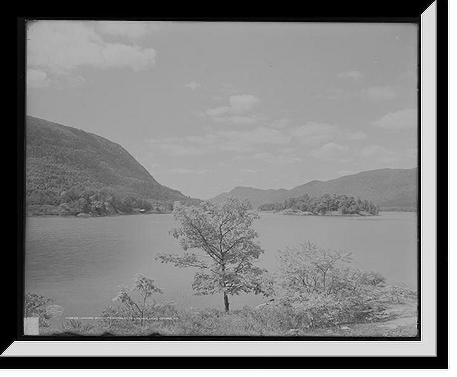 Historic Framed Print, Looking south from Hulett's [i.e. Huletts ...