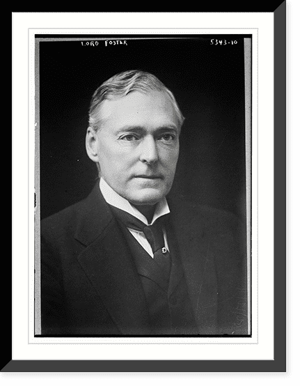 Historic Framed Print, Lord Foster, 17-7/8" x 21-7/8" - Walmart.com