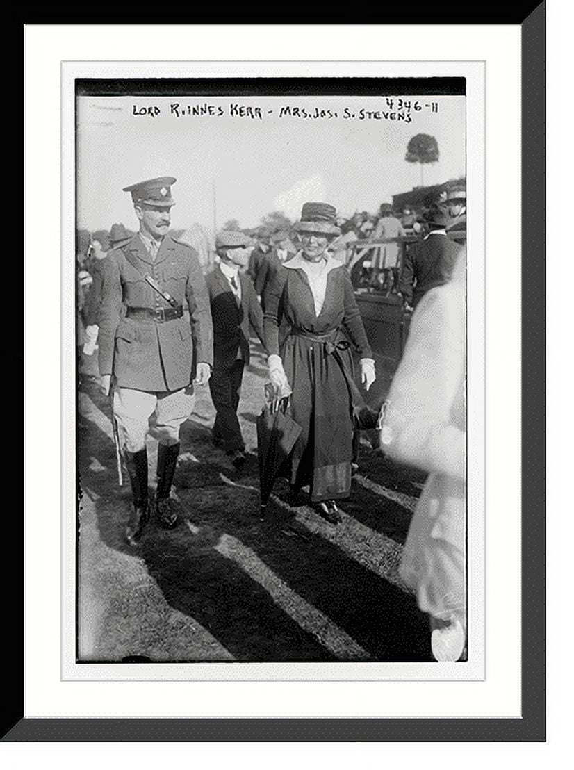 Historic Framed Print, Lord R. Innes Kerr, Mrs. Jos. S. Stevens, 17-7/8 ...