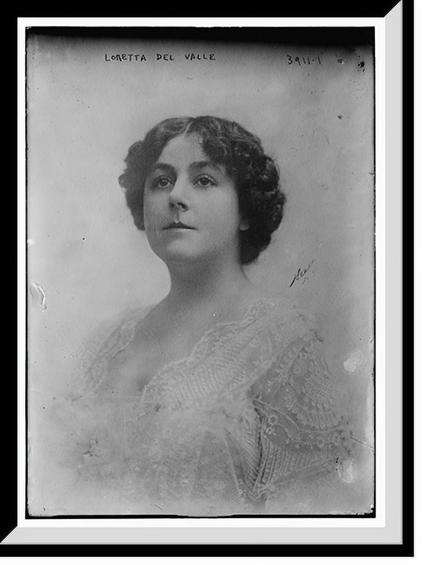 Historic Framed Print, Loretta Del Valle, 17-7/8" x 21-7/8" - Walmart.com
