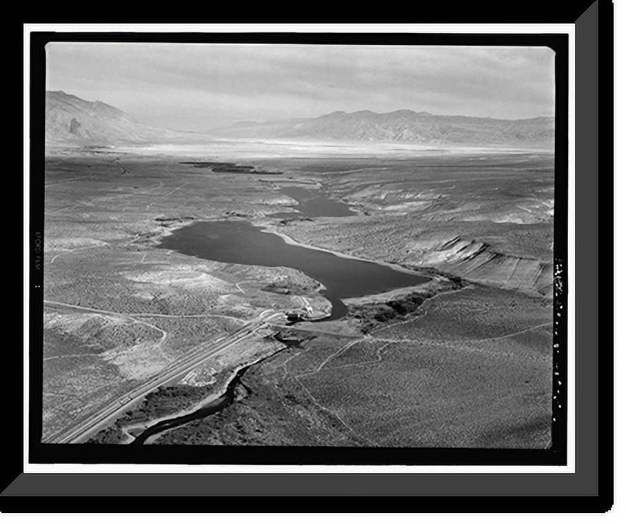 Historic Framed Print, Los Angeles Aqueduct, From Lee Vining Intake ...