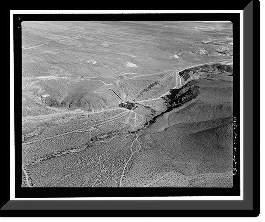Historic Framed Print, Los Angeles Aqueduct, From Lee Vining Intake ...