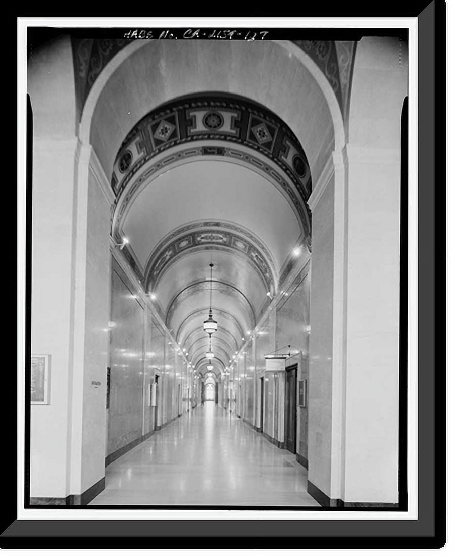 Historic Framed Print, Los Angeles City Hall, 200 North Spring Street ...