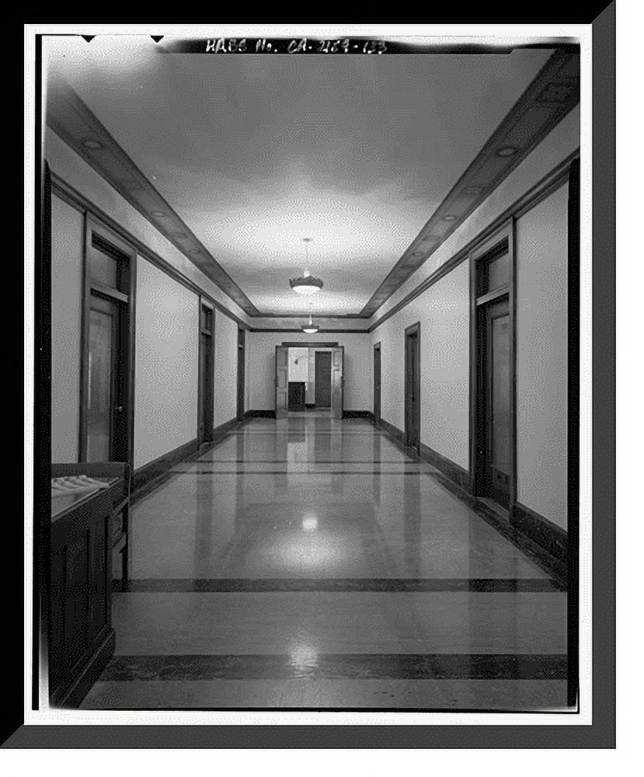 Historic Framed Print, Los Angeles City Hall, 200 North Spring Street ...