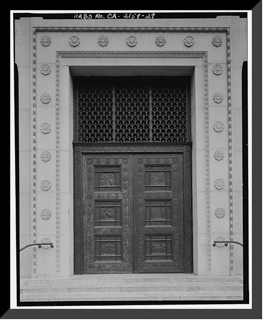 Historic Framed Print, Los Angeles City Hall, 200 North Spring Street ...