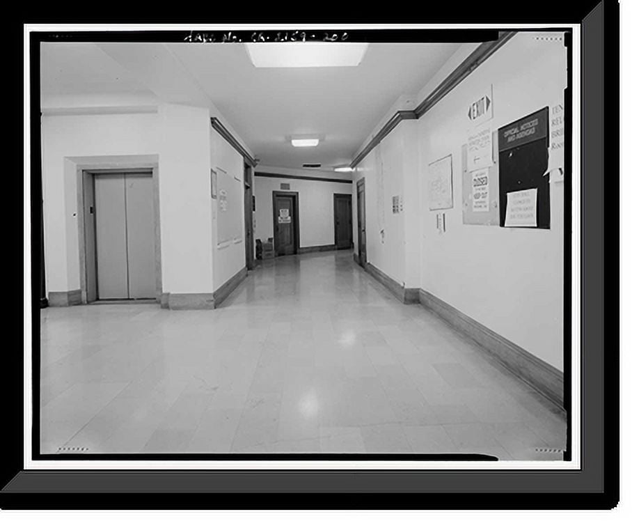 Historic Framed Print, Los Angeles City Hall, 200 North Spring Street ...