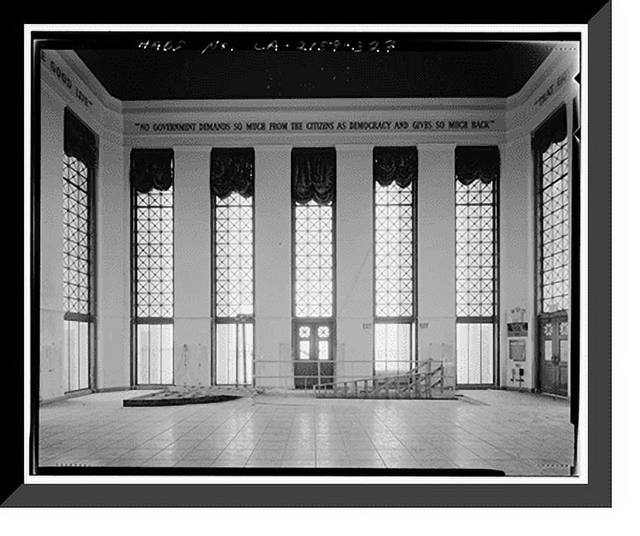 Historic Framed Print, Los Angeles City Hall, 200 North Spring Street ...