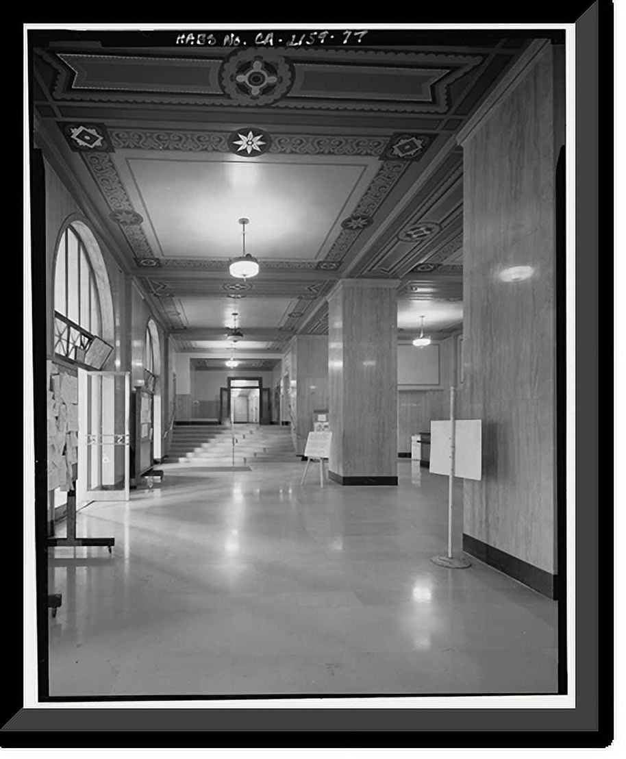 Historic Framed Print, Los Angeles City Hall, 200 North Spring Street ...