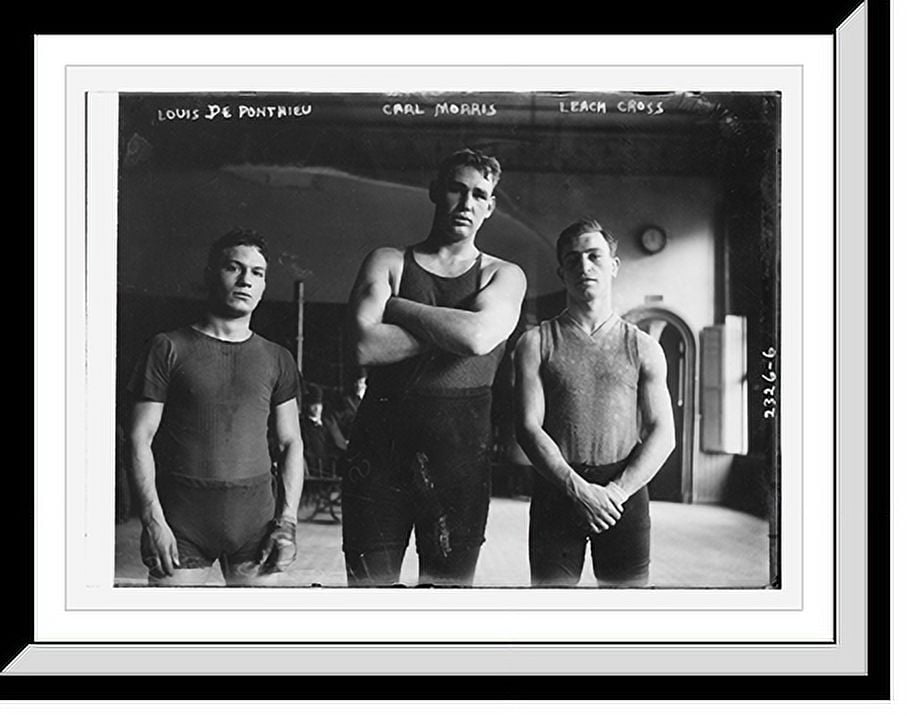 Historic Framed Print, Louis De Ponthieu; Carl Morris; Leach Cross, 17 ...