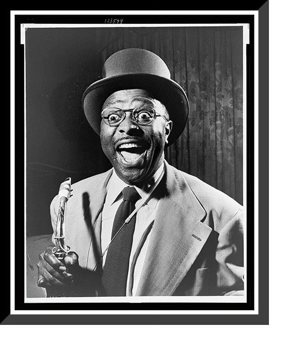 Historic Framed Print, [Louis Jordan, head-and-shoulders portrait ...