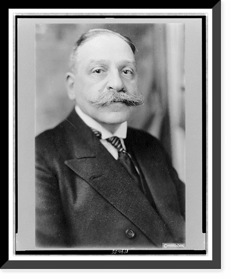 Historic Framed Print, [Louis Klotz, head-and-shoulders portrait ...