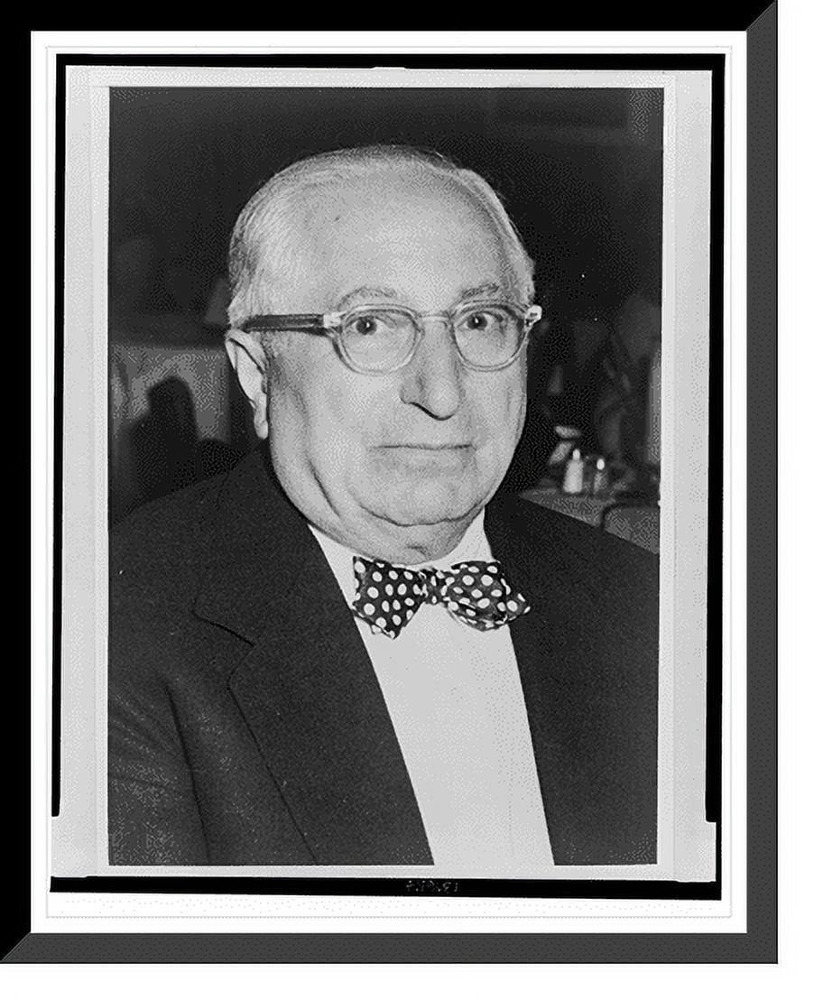 Historic Framed Print, [Louis Mayer, head-and-shoulders portrait ...