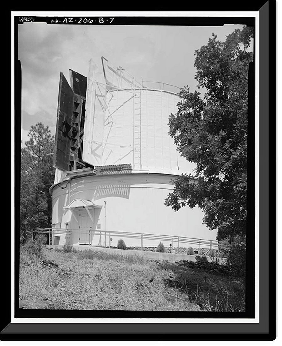 Historic Framed Print, Lowell Observatory, Clark Dome, 1400 West Mars ... Historic Framed Print, Lowell Observatory, Clark Dome, 1400 West Mars ...