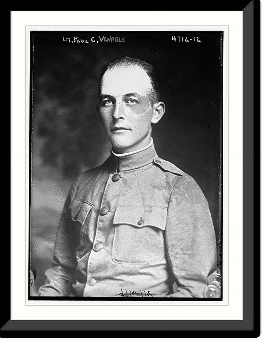 Historic Framed Print, Lt. Paul C. Venable, 17-7/8" x 21-7/8" - Walmart.com
