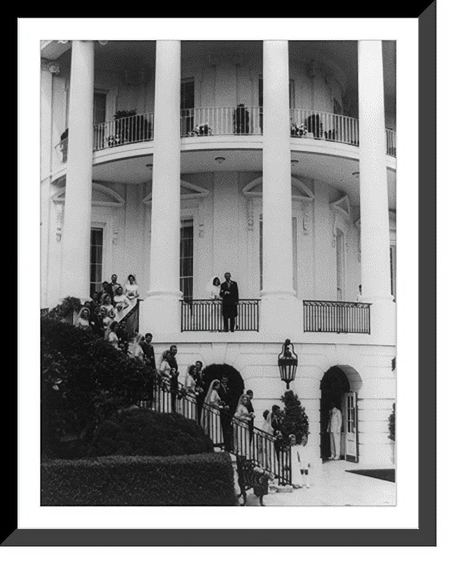 Historic Framed Print, Luci Johnson Nugent and her husband, Patrick ...