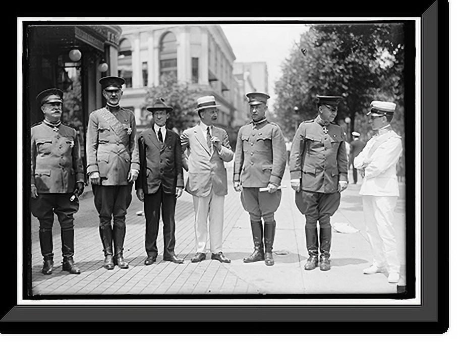 Historic Framed Print, MEDALS, DECORATIONS, ETC. AMBASSADOR MACCHI DI ...