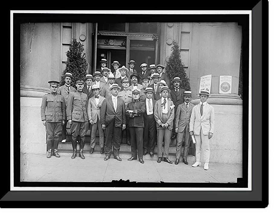 Historic Framed Print, MEXICAN NEWSPAPERMEN. GEORGE CREEL OF U.S ...