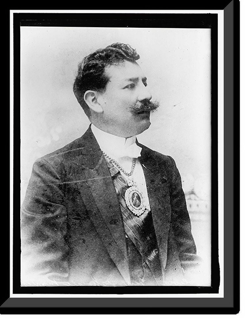 Historic Framed Print, MONTES, GENERAL ISMAEL, OF BOLIVIA, 17-7/8" x 21 ...