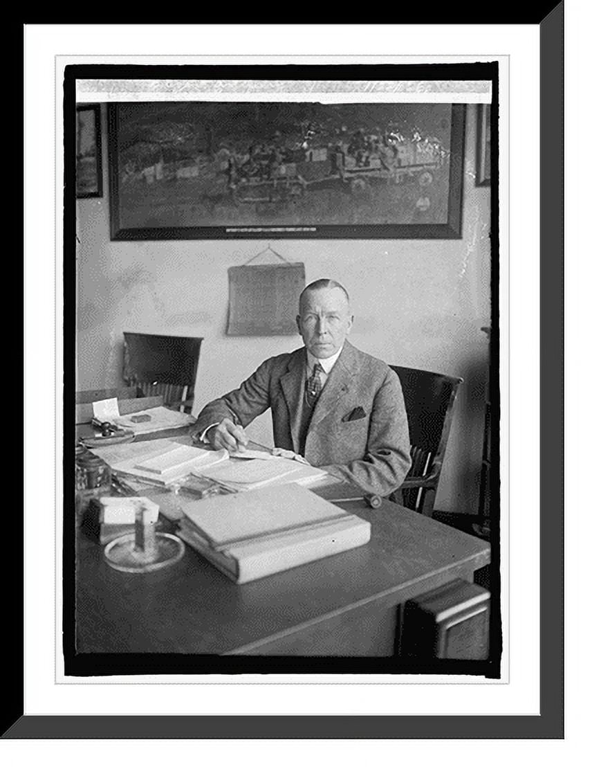 Historic Framed Print, Maj. Gen. Andrew Hero Jr., Chief of Coast ...